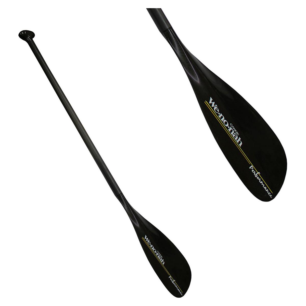 Black Lite Elbow Carbon Canoe Paddle - Wenonah Canoe